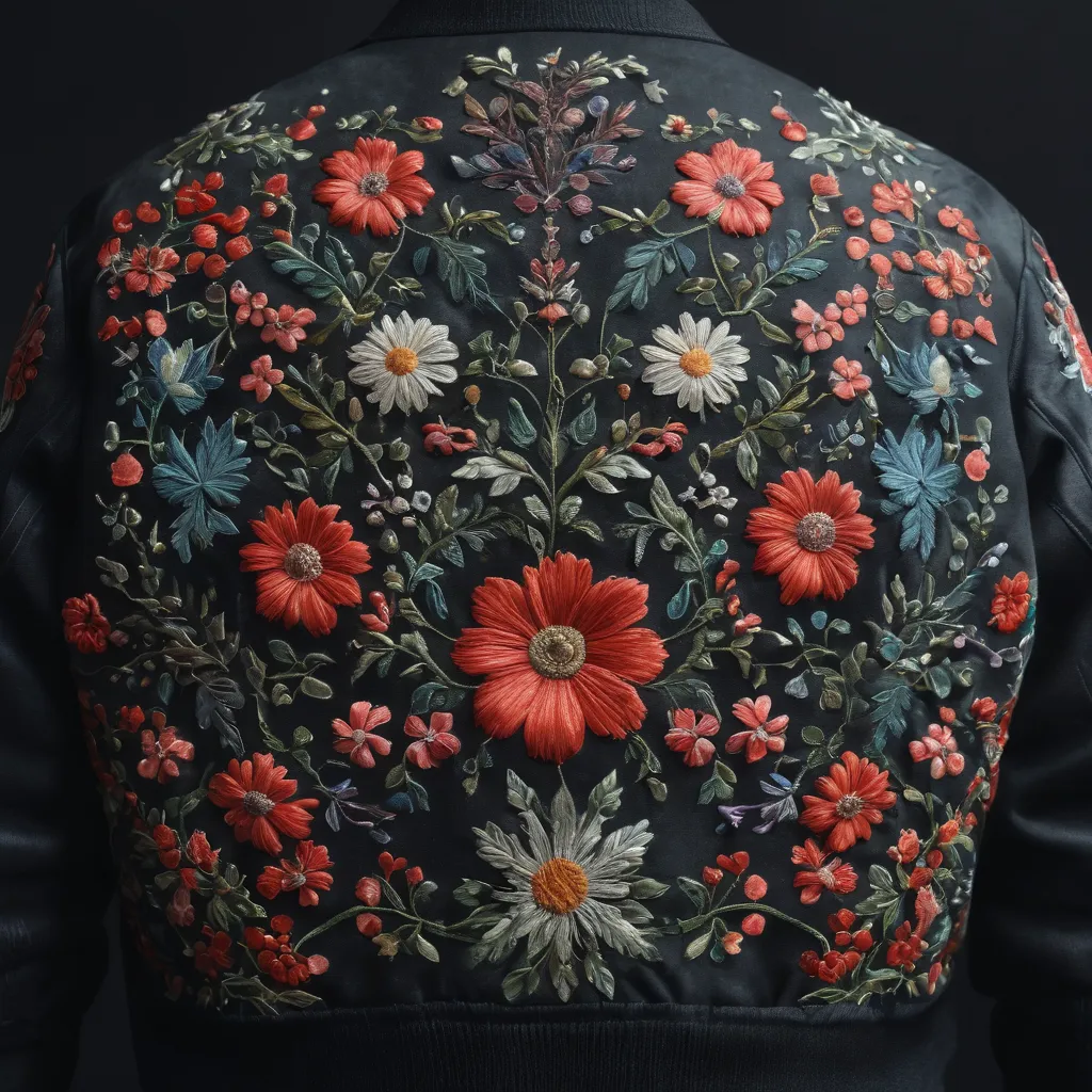 Embroidered Bomber Jackets for Men: Style and Significance