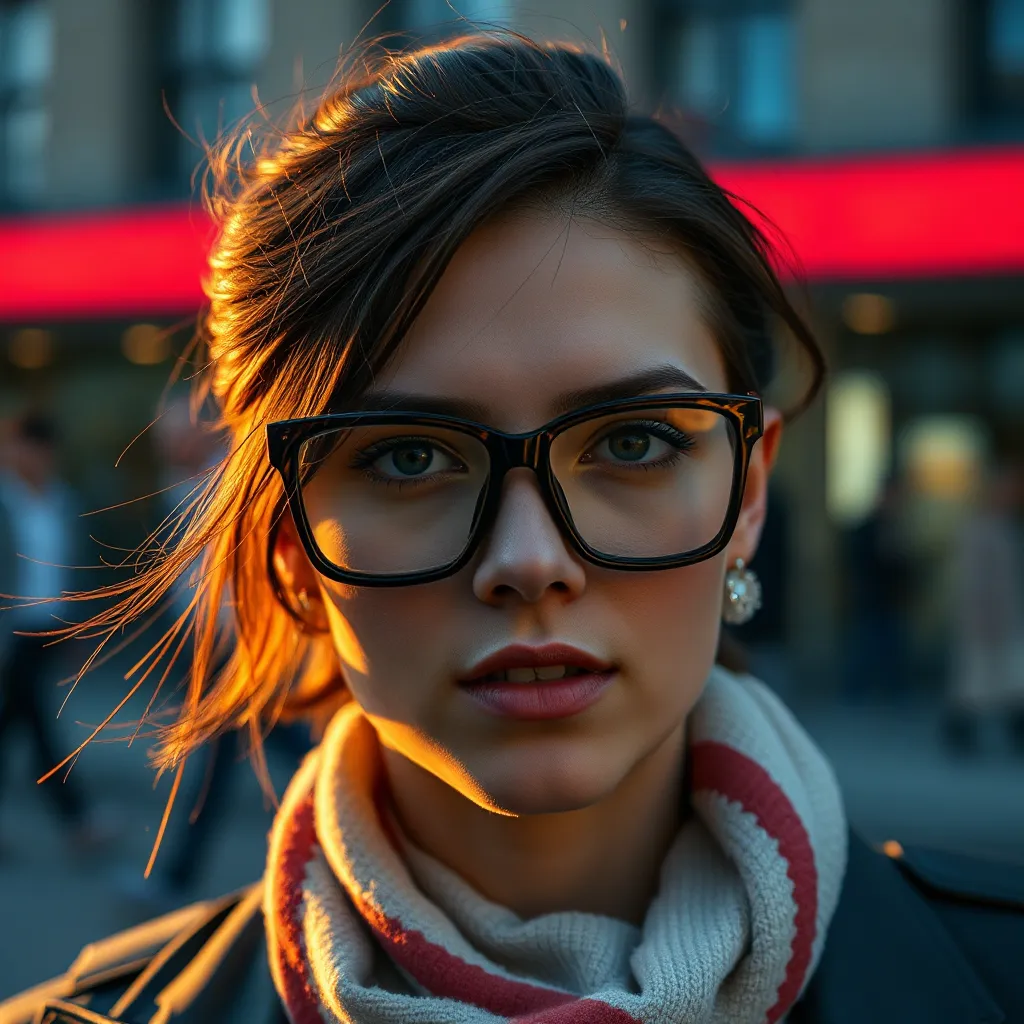 Stylish Rectangle Half Frame Glasses Guide