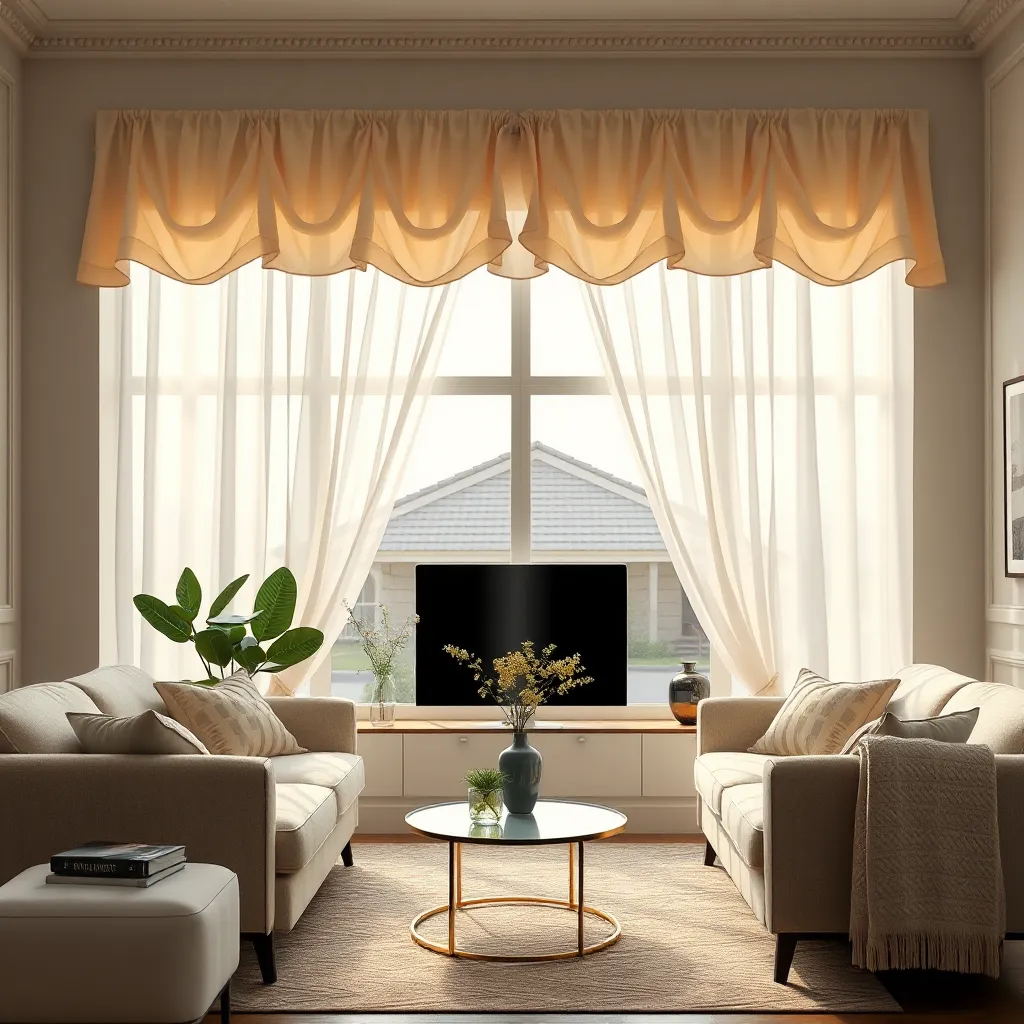 Exploring the Beauty of Ruffled Valance Curtains