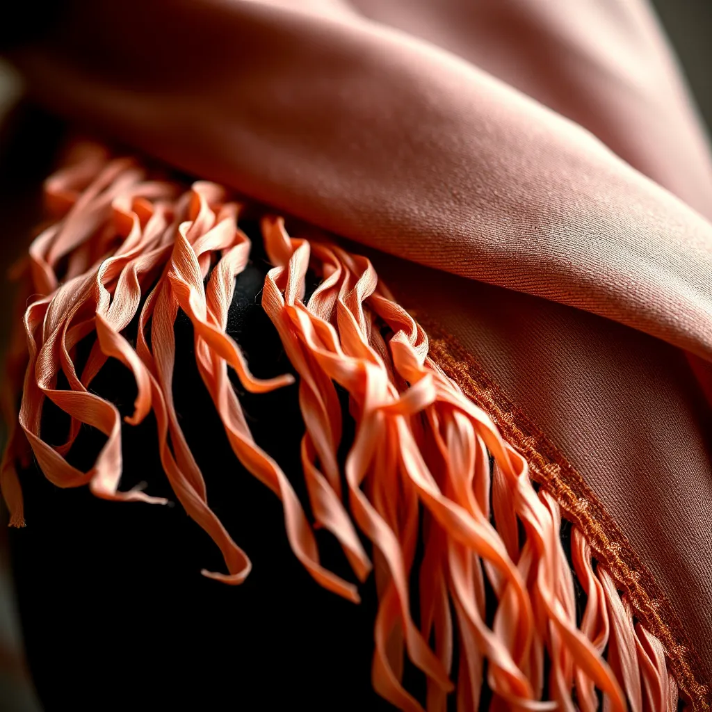 The Timeless Charm of Silk Fringed Shawls