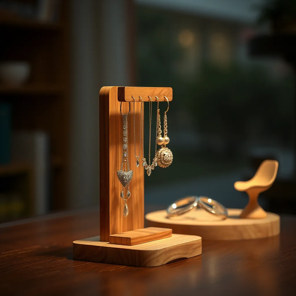 The Versatile Benefits of Wooden Jewelry Stands