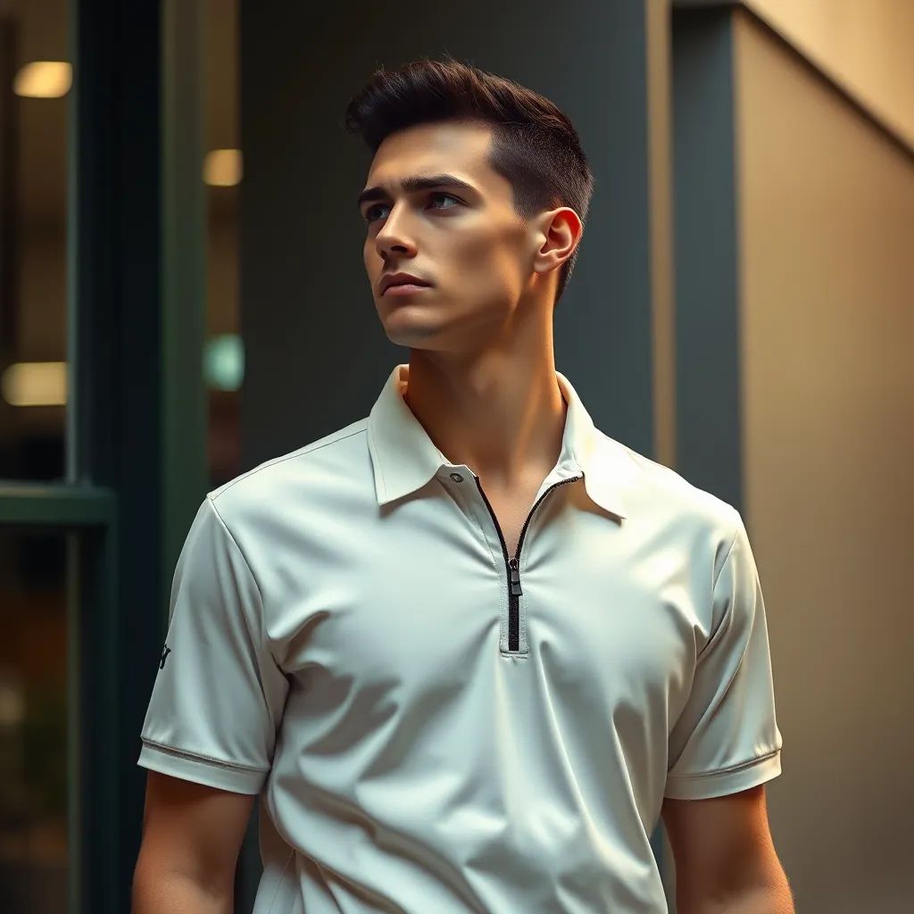Exploring the Zipper Collar Polo Shirt: A Comprehensive Guide