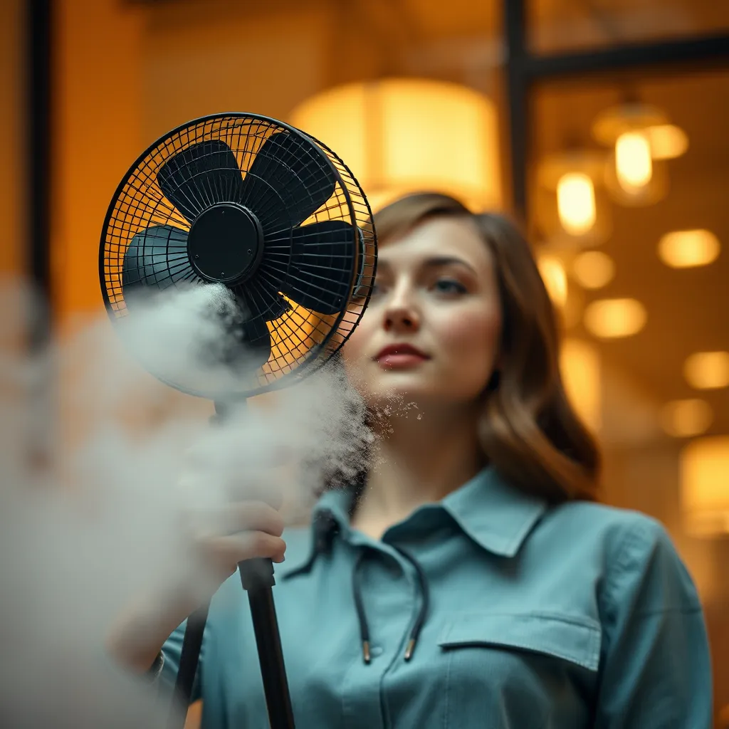 Handheld Misting Fans: Stylish Comfort Solutions