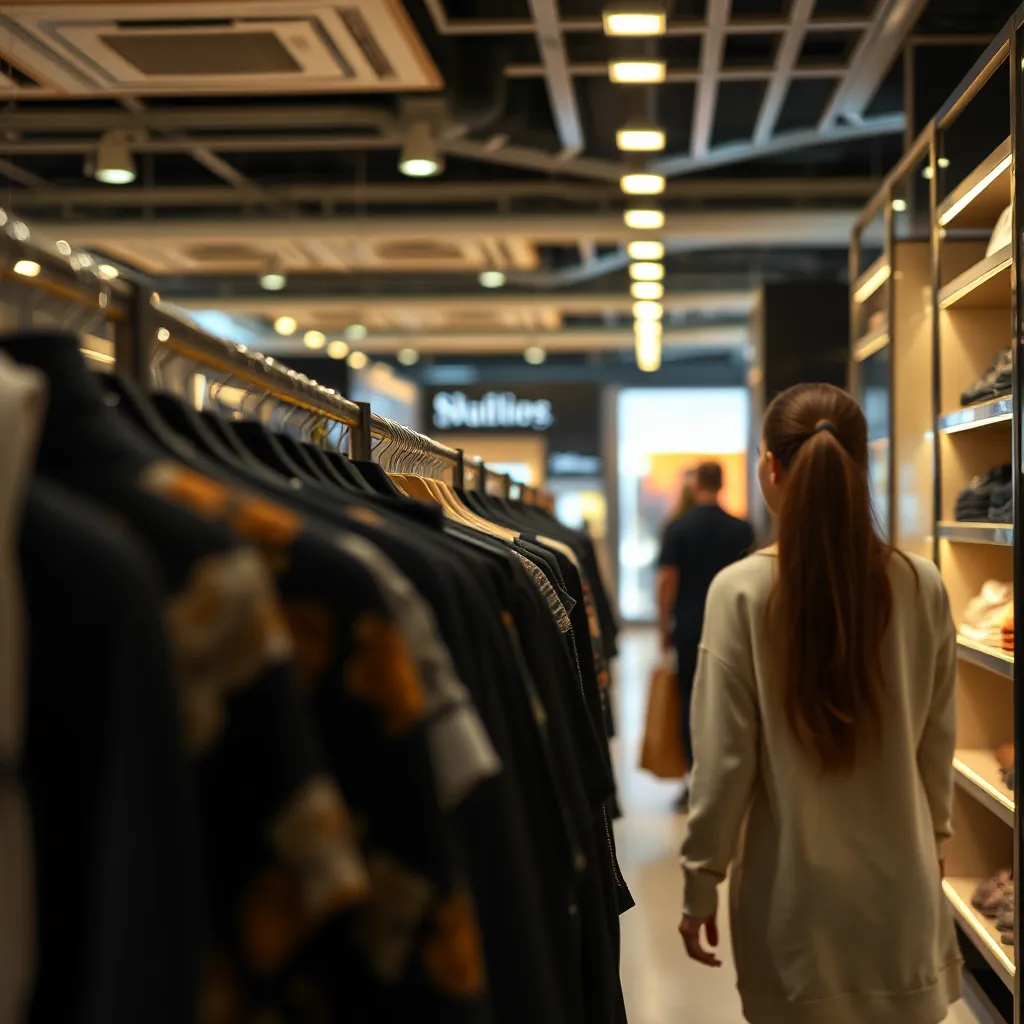 Exploring the Dynamics of Clothing Store Shopping