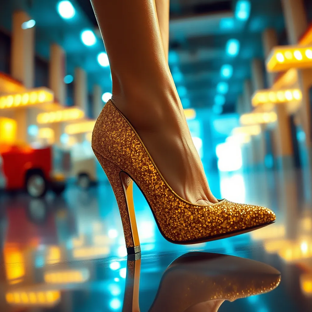 The Allure of Gold Glitter Pumps: A Comprehensive Guide
