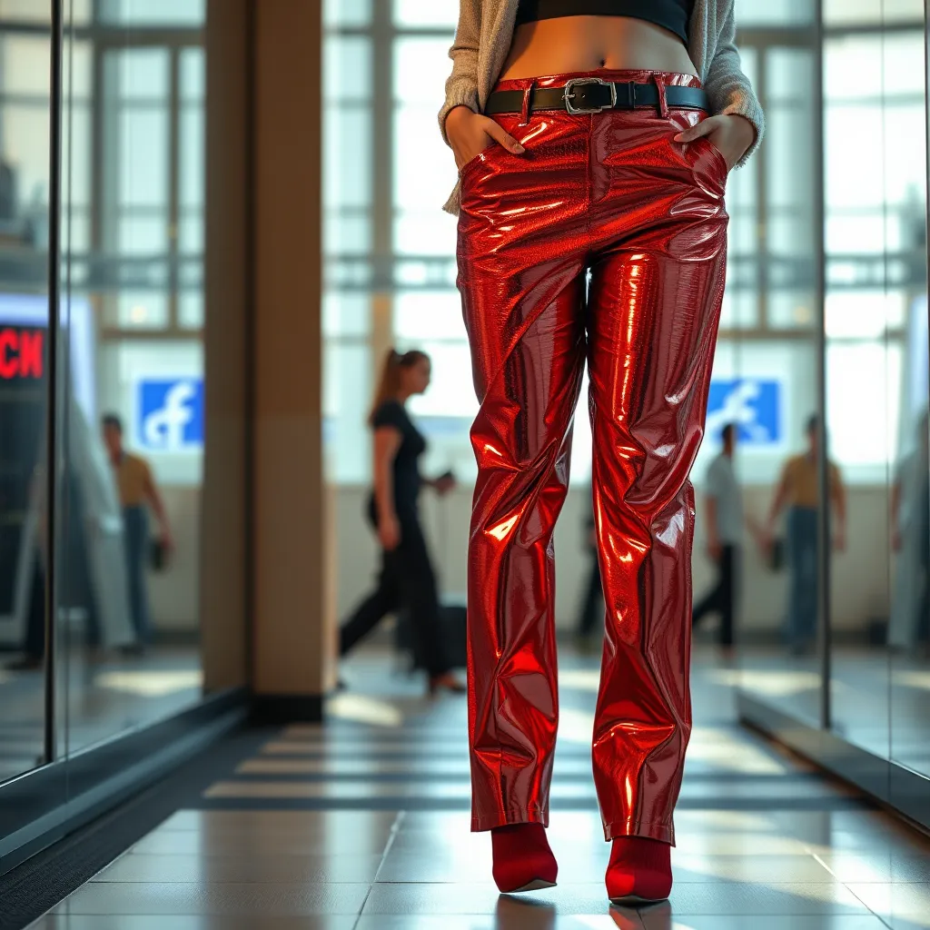 The Allure of Plus Size Shiny Pants in Fashion
